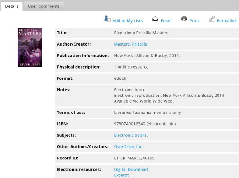 Using the Search everything tab - Libraries Tasmania
